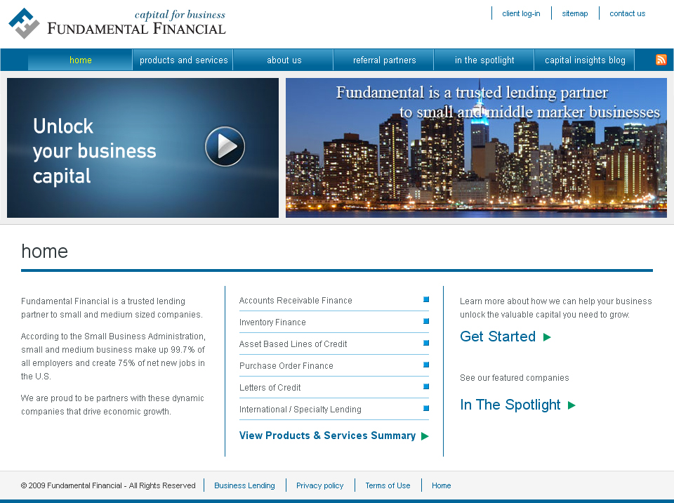 Fundamental Financial New York | Commercial Finance Company | iVivelabs